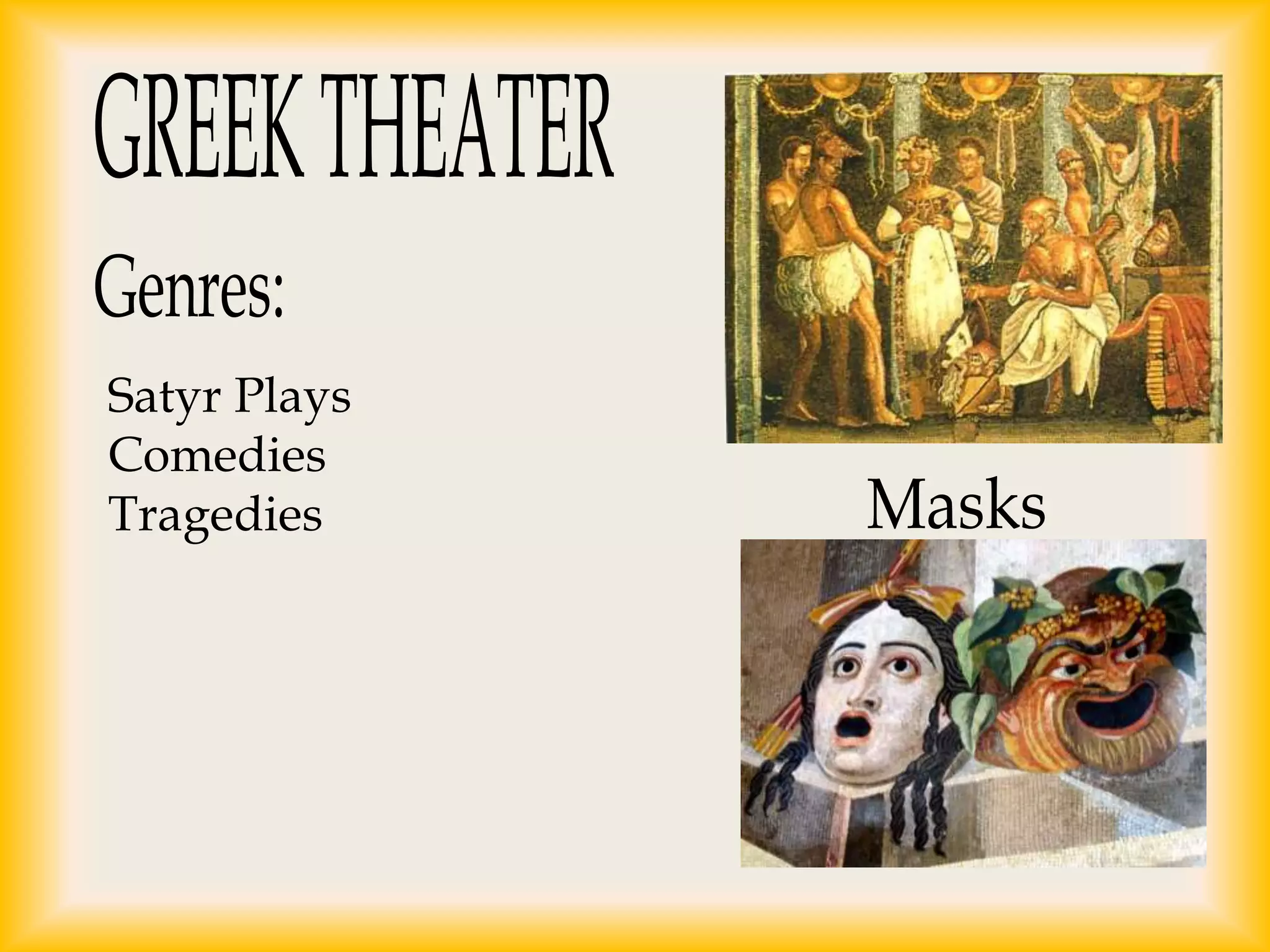 History of Theater | PPTX