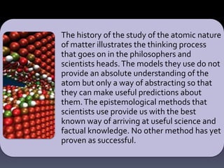 History of the atoms | PPTX