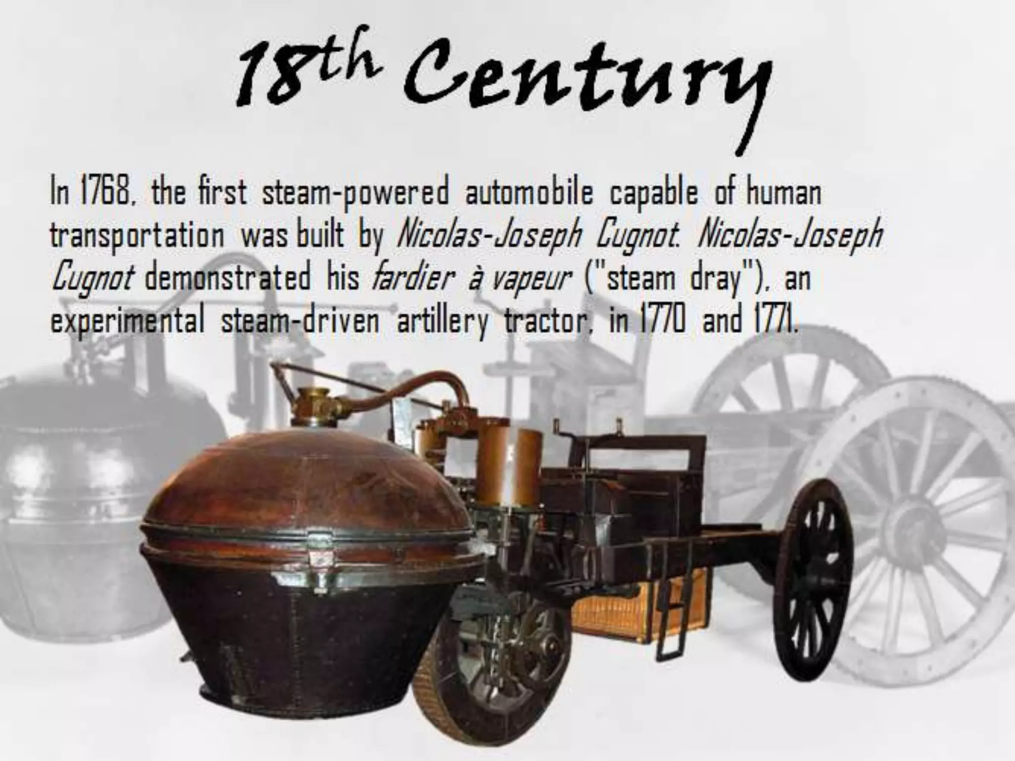 History of the automobile | PPTX