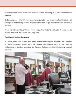 History of the Barber-Surgeons | PDF