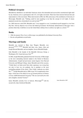 History of the Black-White Race Issue| Attorney James Meredith | PDF