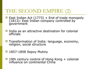 History of the british empire | PPT