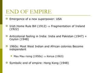 History of the british empire | PPT