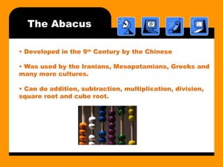 History Of The Calculator | PPT