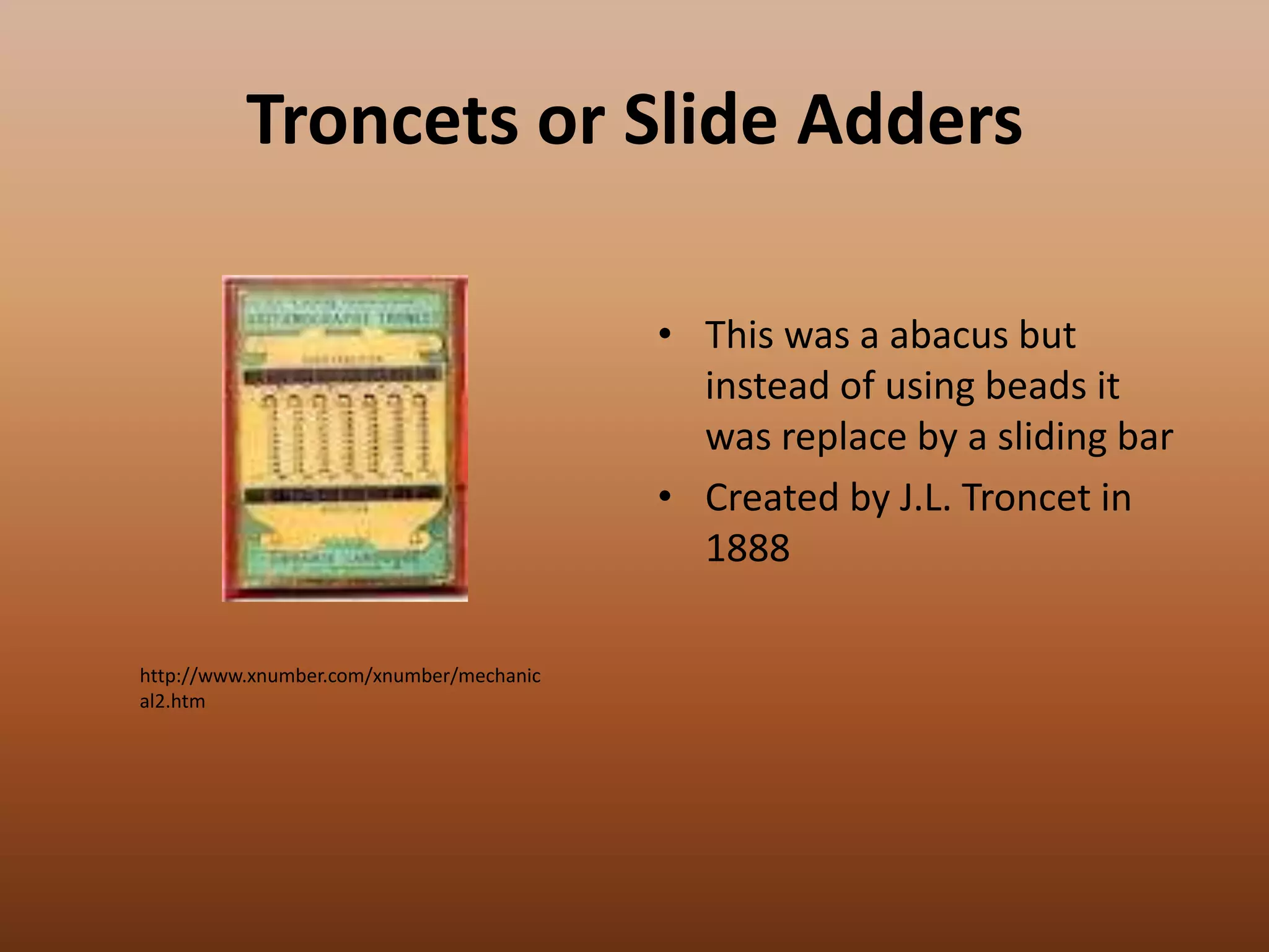 History of the Calculator | PPTX