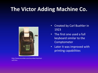 History of the Calculator | PPTX | Technology & Computing