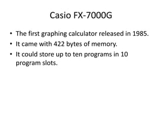 History Of The Calculator Related To Education | PPT