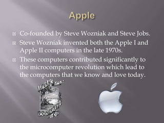 History of the computer | PPT