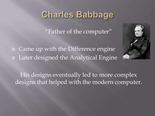 History of the computer | PPT