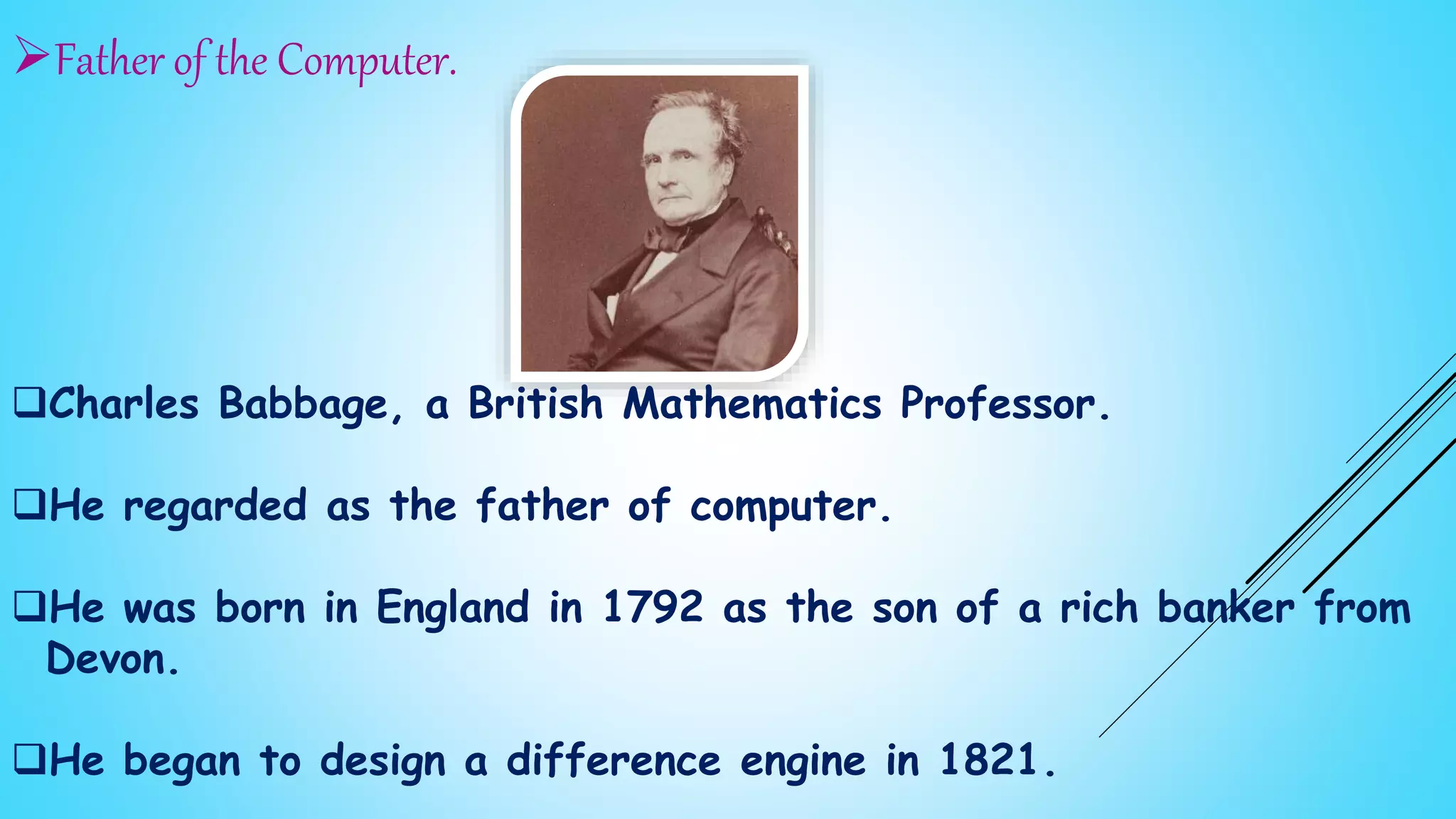 History of the computer | PPTX