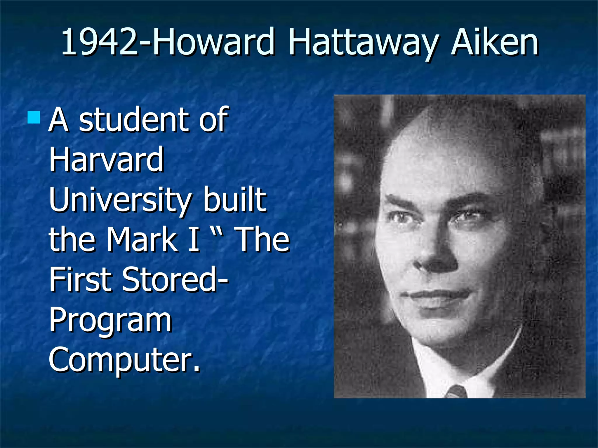 History of the computer electronic age | PPT