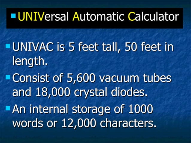 History of the computer electronic age | PPT | Computing | Technology ...