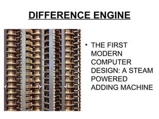 History of the computer (mechanical age) | PPT