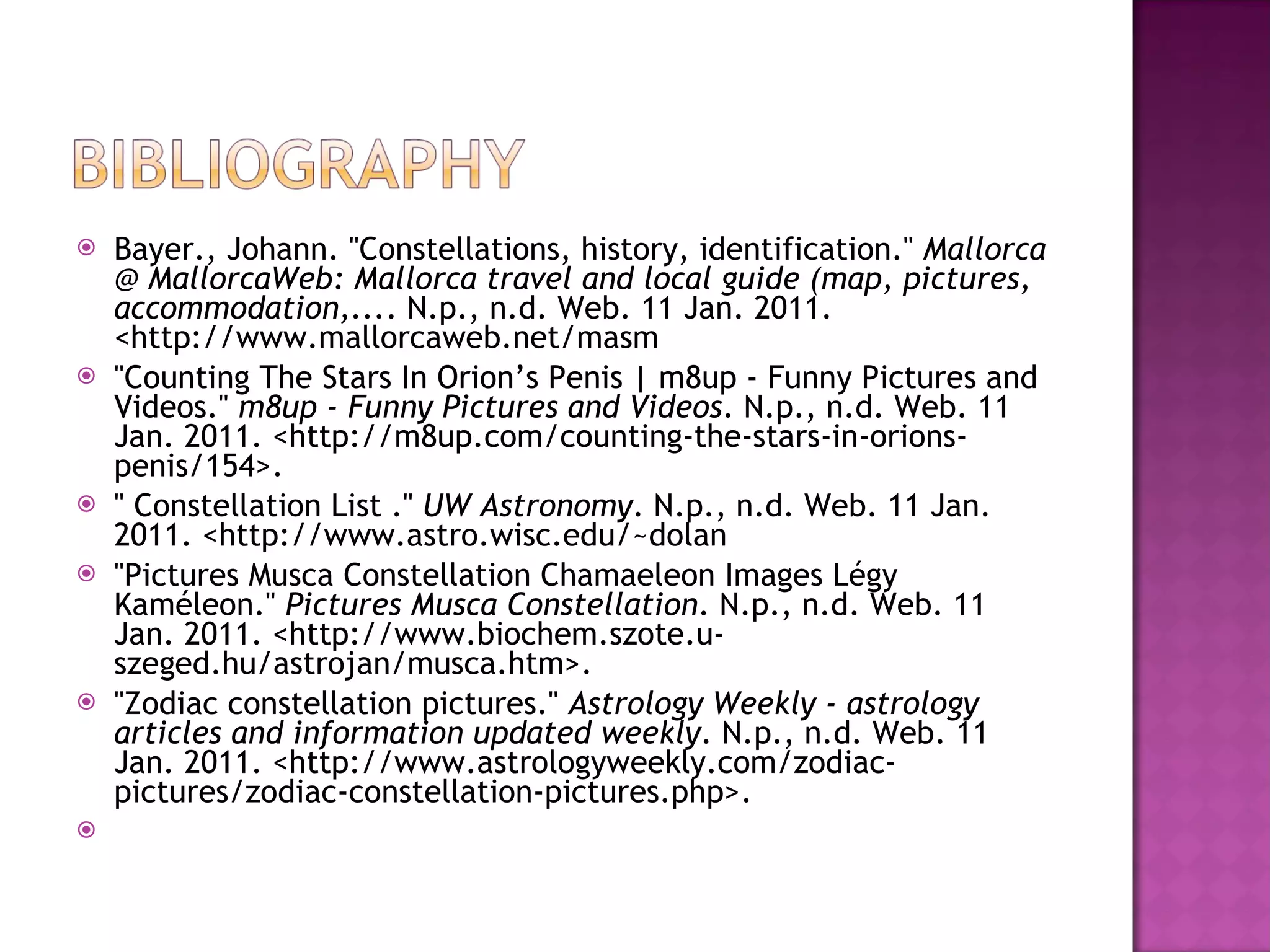 History of the constellations | PPT