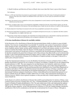 History of the development of the icd | PDF