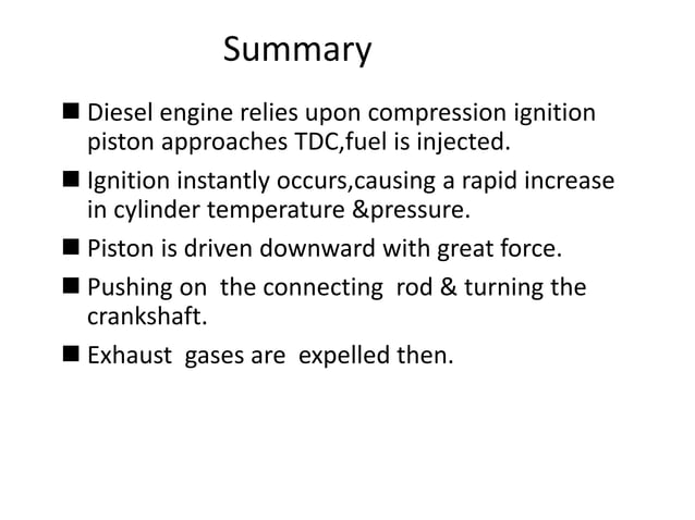 History of the diesel engine | PPTX