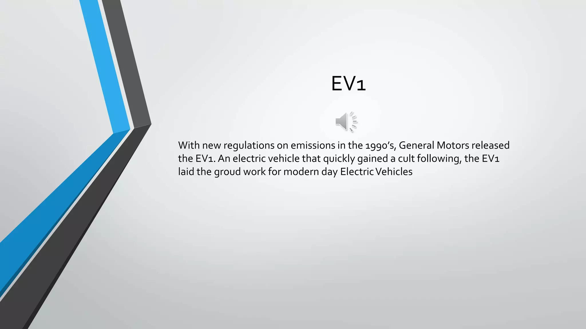 History of the electric vehicle | PPTX