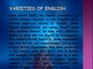 History of the english language | PPT