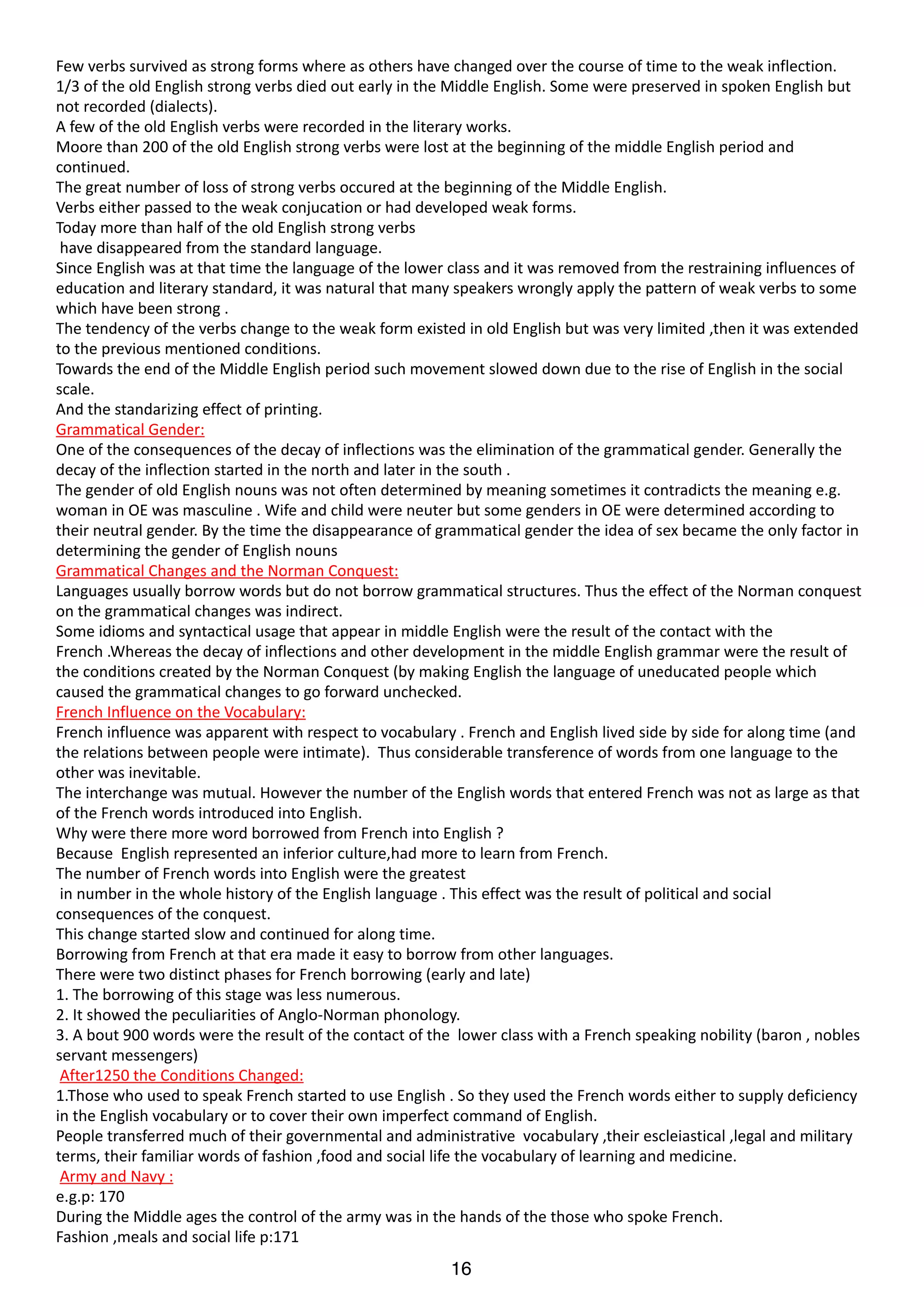 History of the English Language | PDF