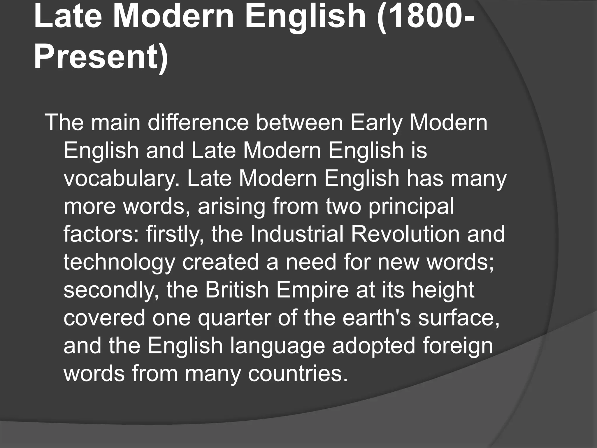 History of the english language | PPT