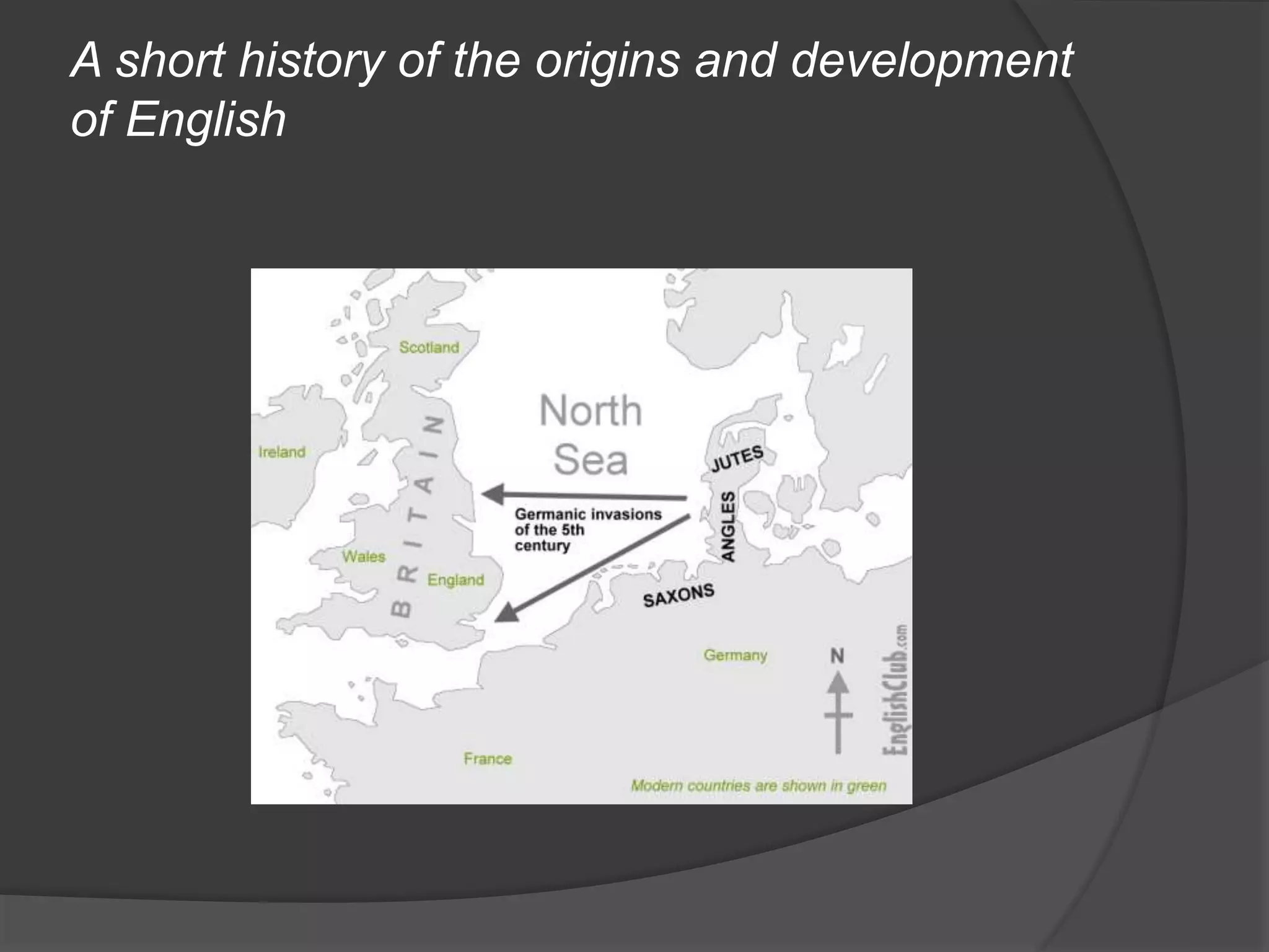 History of the english language | PPT