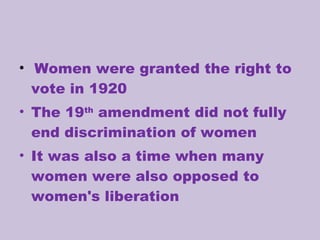 History Of The Equal Rights Amendment | PPT