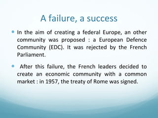 History of the European Union | PPT