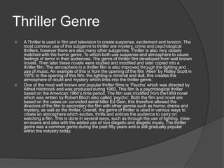 History of the genre | PPTX