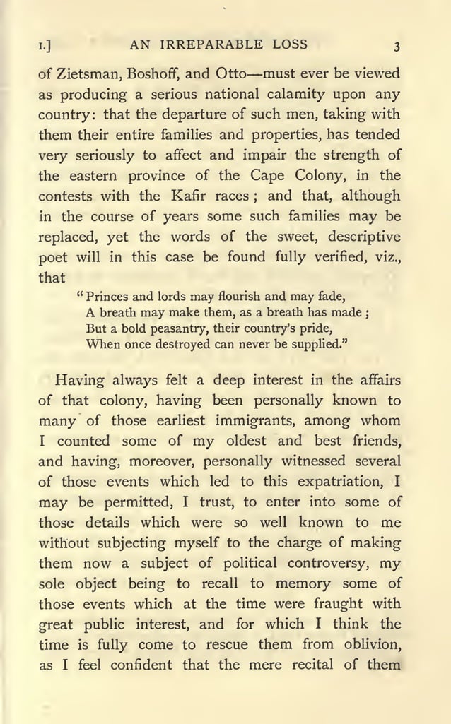 History of the Great Boer Trek