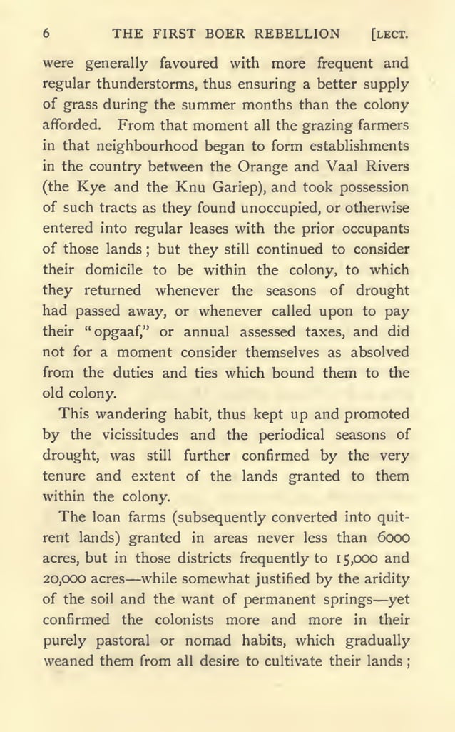 History of the Great Boer Trek