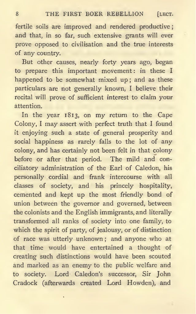 History of the Great Boer Trek