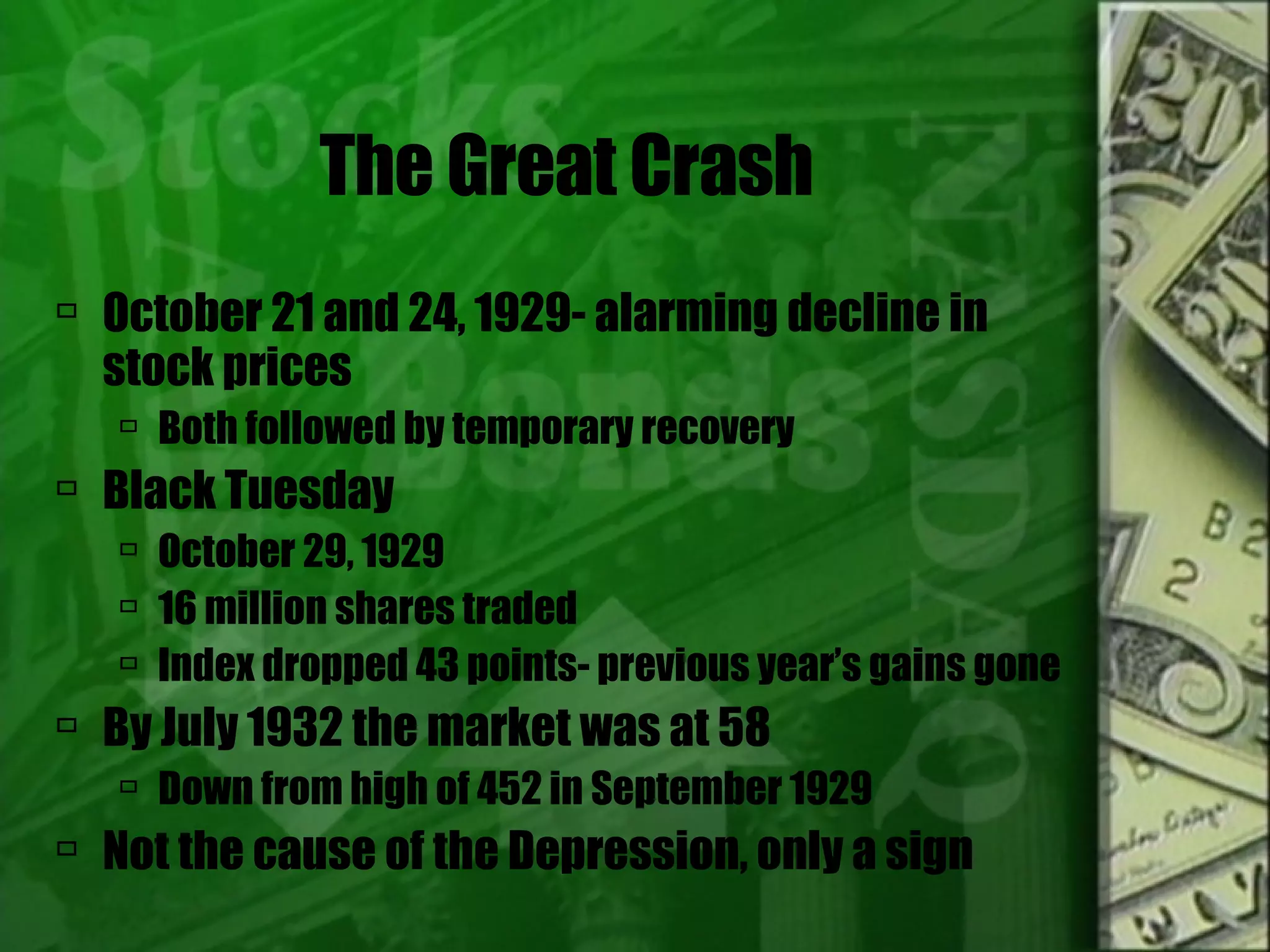 History Of The Great Depression | PPT