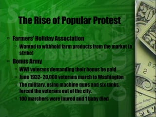 History Of The Great Depression | PPT