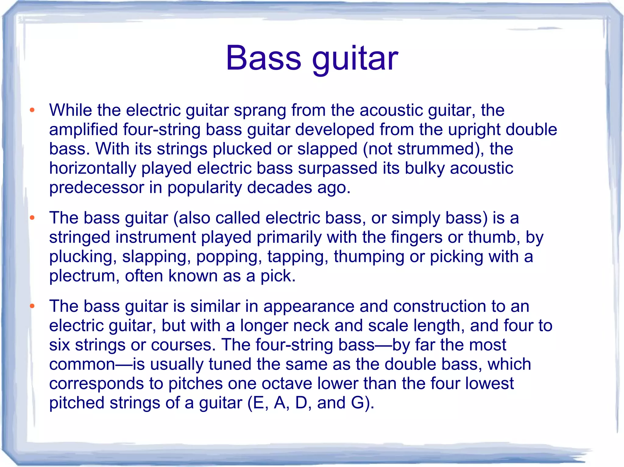 History of the guitar | ODP