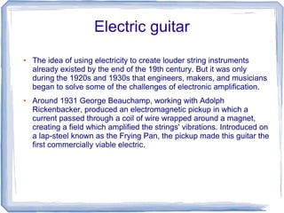 History of the guitar | ODP