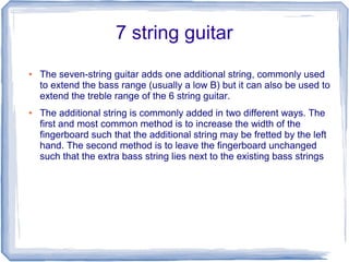 History of the guitar | ODP