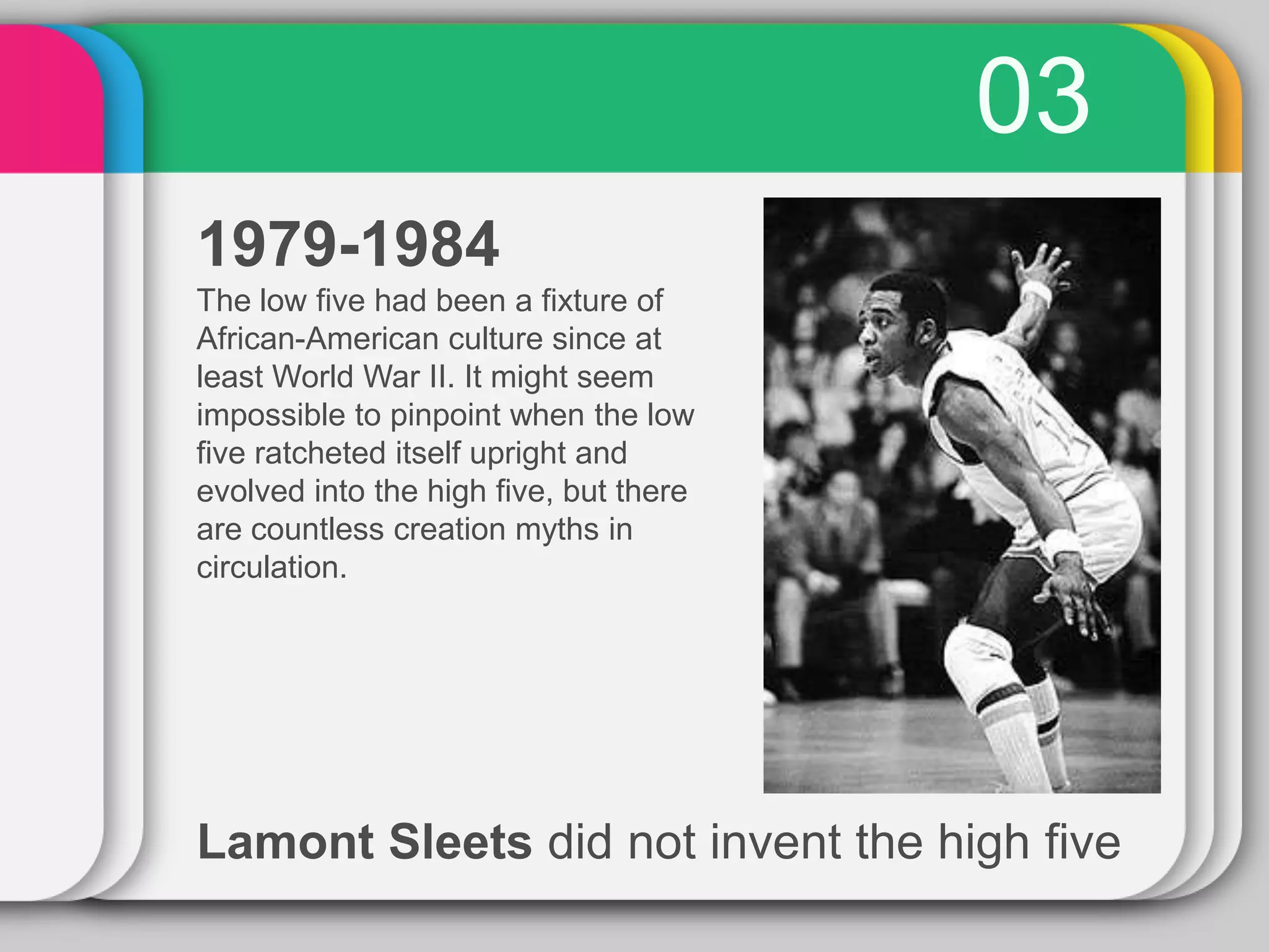 History of the High Five | PPT