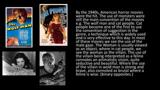 History of the horror genre | PPTX