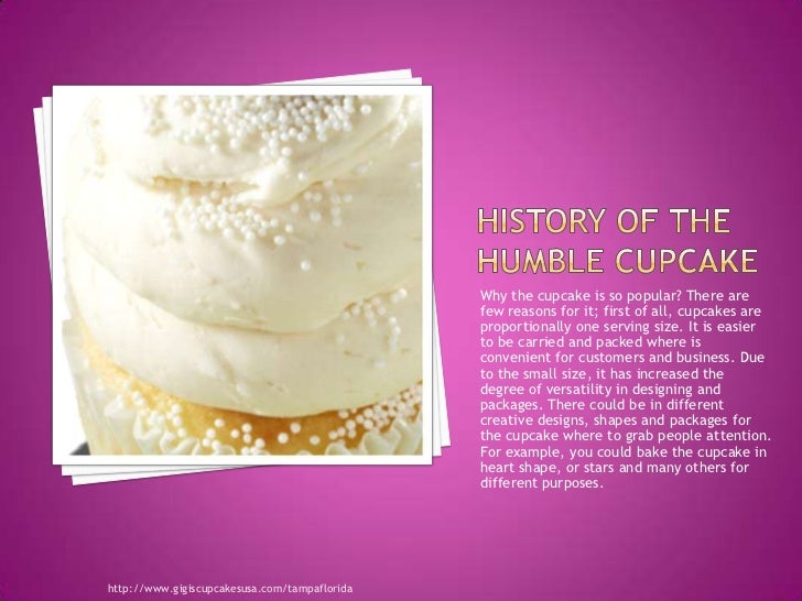 History of Cupcakes in Tampa