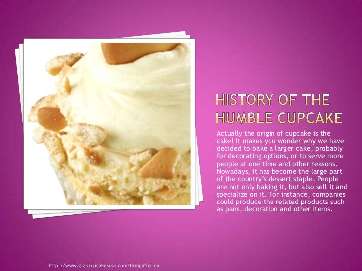 History of Cupcakes in Tampa