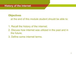 History of the internet | PPT