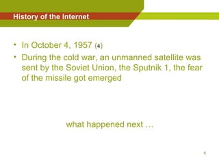 History of the internet | PPT | Internet for Beginners | Internet