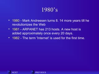History of the Internet | PPT