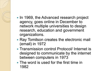 History of the internet | PPT