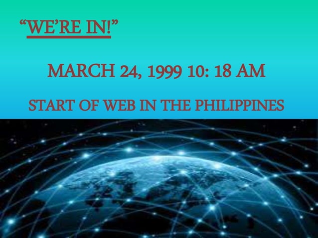 History of the internet (N. Latayan) | PPT