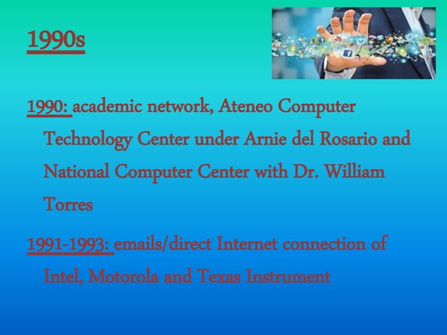 History of the internet (N. Latayan) | PPT