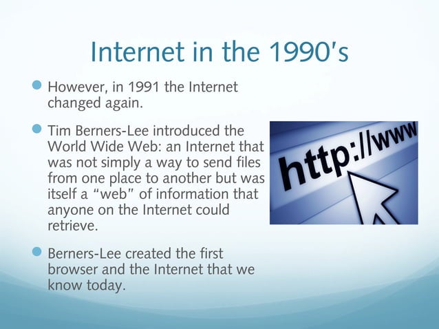 History of the internet | PPT