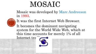 History of the internet | PPTX