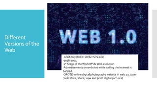 HISTORY OF THE INTERNET.pptx | Internet | Computing