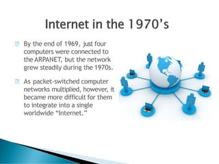 Brief History of Internet - Early Days of Internet | PDF